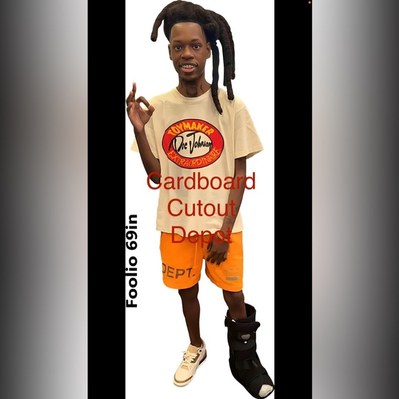 Party Supplies | Foolio Life Size Cardboard Cutout Free Shipping | Poshmark